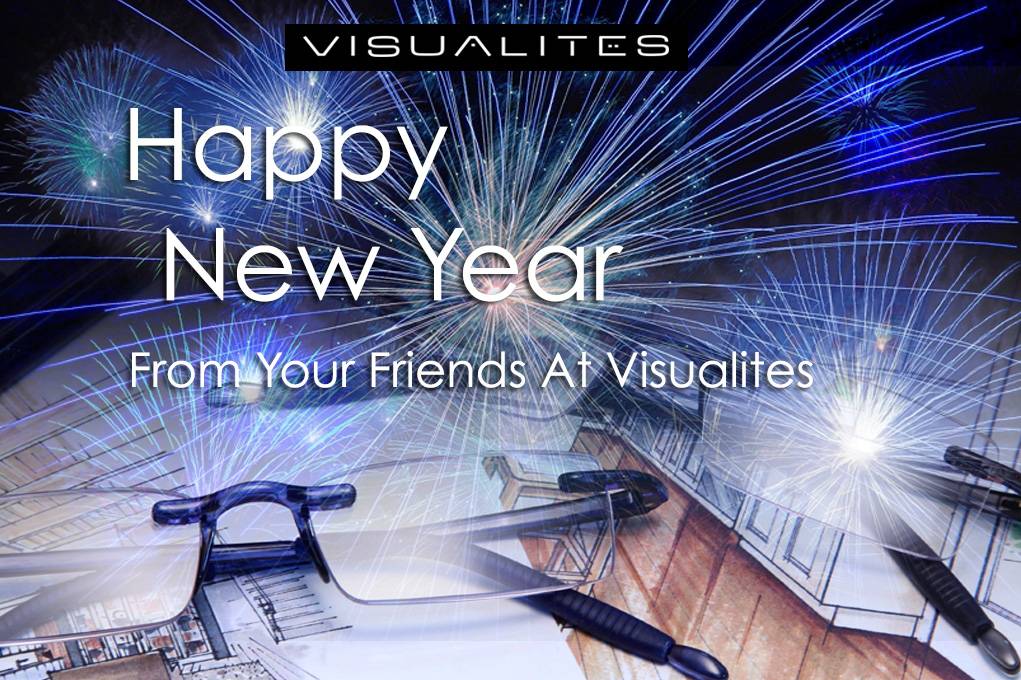 Happy New Year From Visualites Rimless Reading Glasses